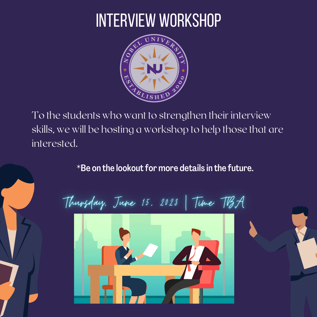 Workshop – Nobel University