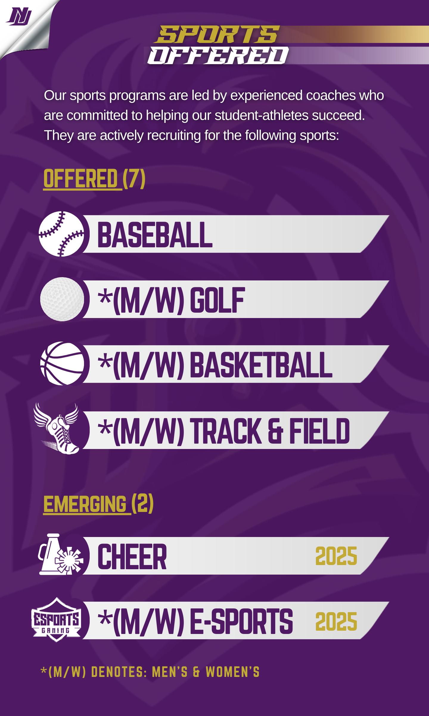 ATHLETICS – Nobel University